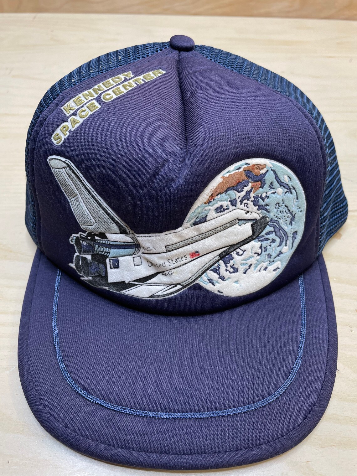 NASA Snapback Hat Kennedy Space Center Shuttle Earth Orbit | Etsy