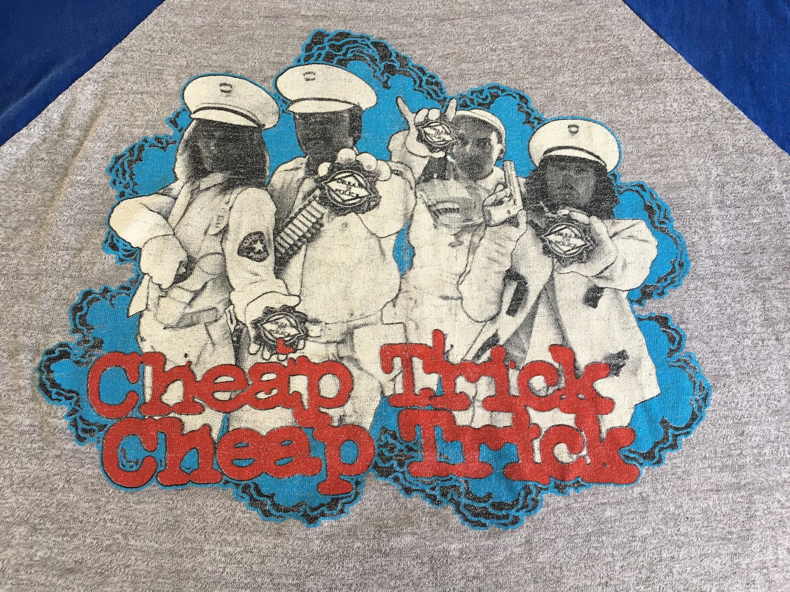 Vintage CHEAP TRICK Tshirt RARE 1979 70s Promo Dream Police | Etsy