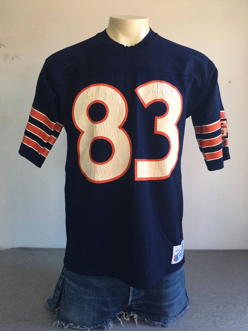CHICAGO BEARS Jersey Willie Gault 1980's Champion Vintage/ #83 GSH ...