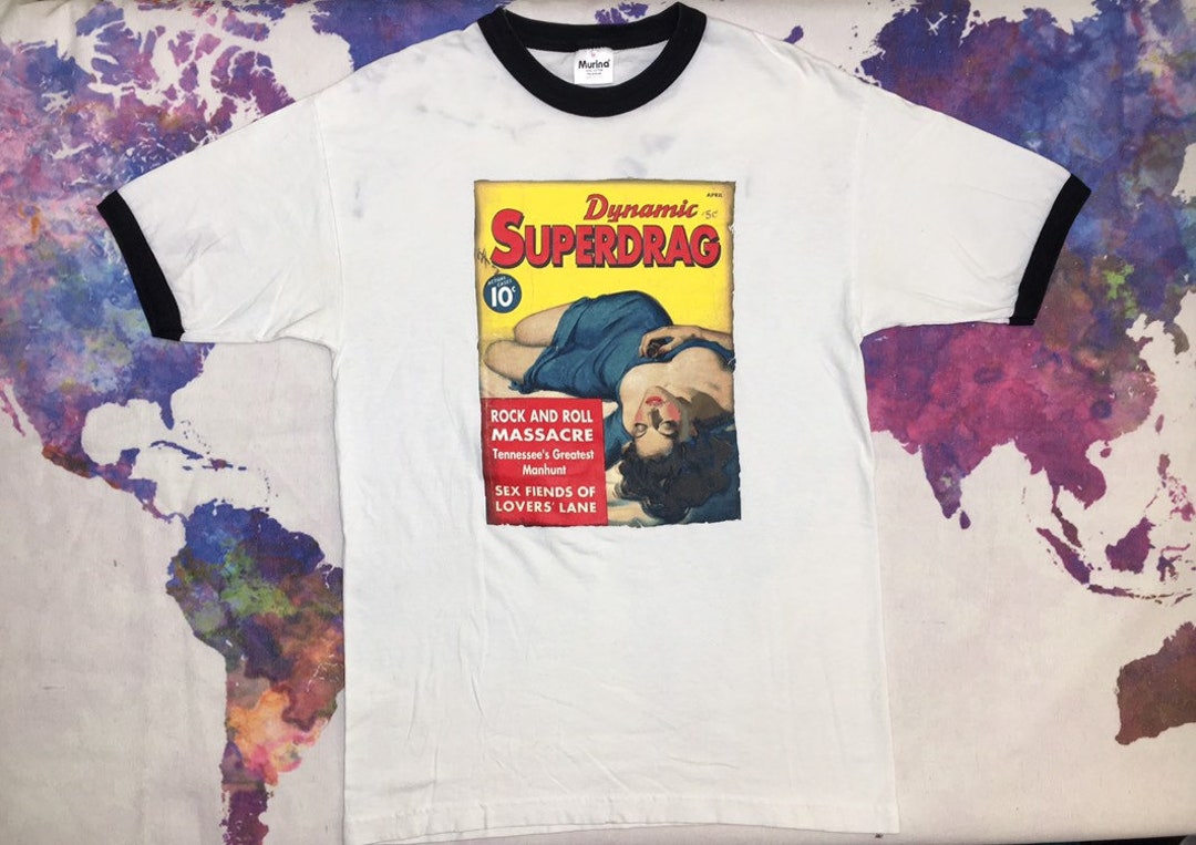 Superdrag Shirt Vintage 90's Dynamic Alternative Rock Band Tee Usa ...