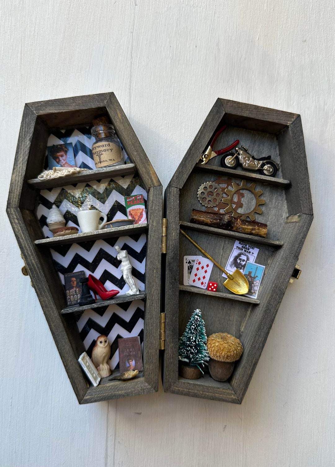 Twin Peaks Collectible Wooden Coffin Box: David Lynch Inspired - Etsy