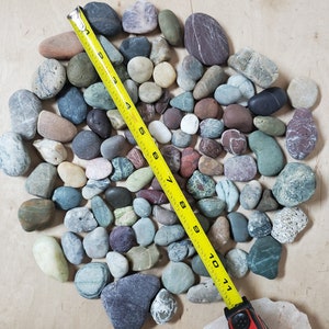 100+ Beach Stones for Natural Craft Supply and Beach Decor - Etsy