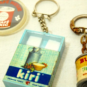 French Vintage Advertising Key Chains Set of 4 Food & | Etsy