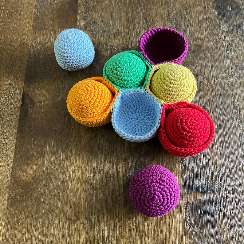 Crochet Montessori Sorting Toy - Made to Order - Etsy