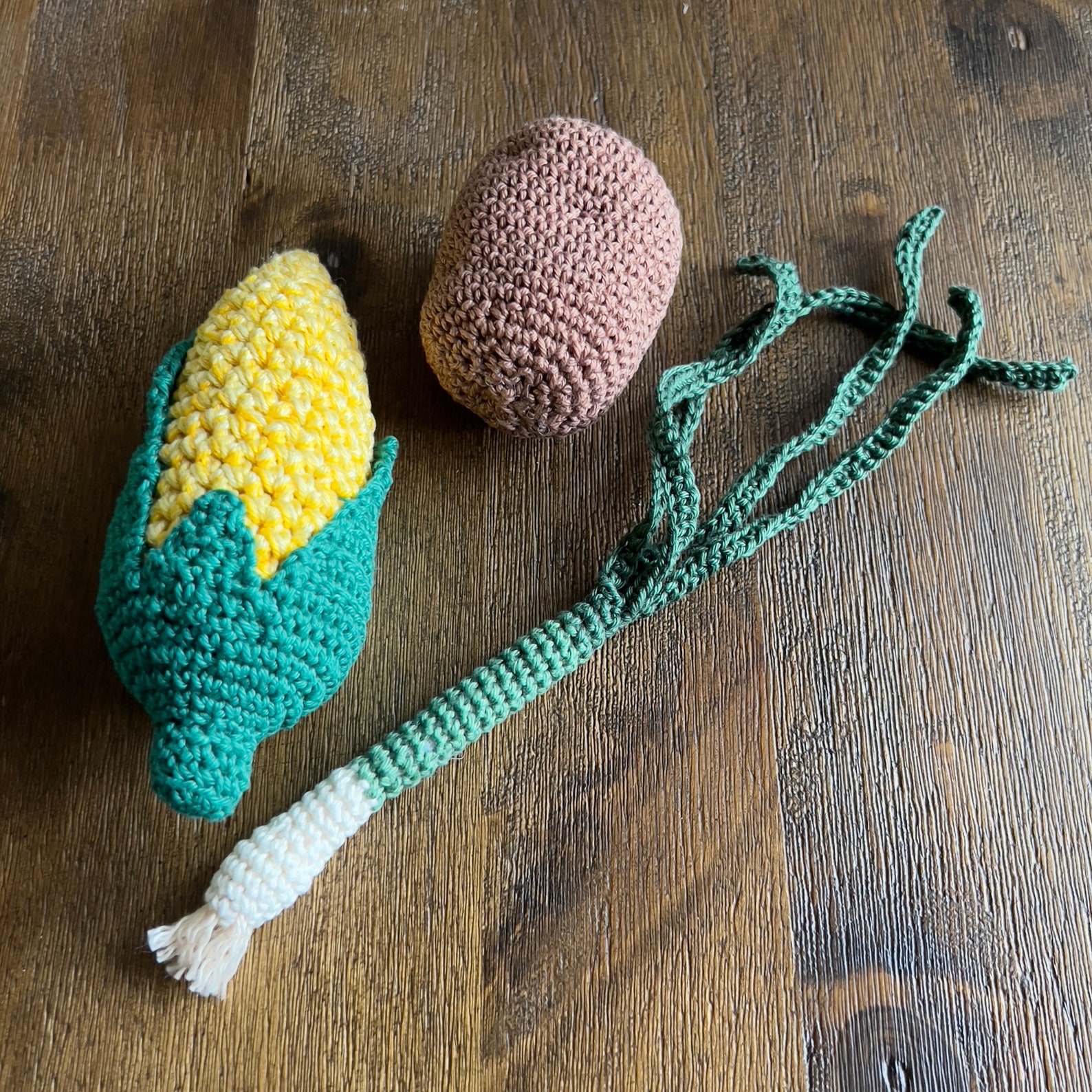 Crochet Corn Soft Toy Play Food - Made to Order - Etsy