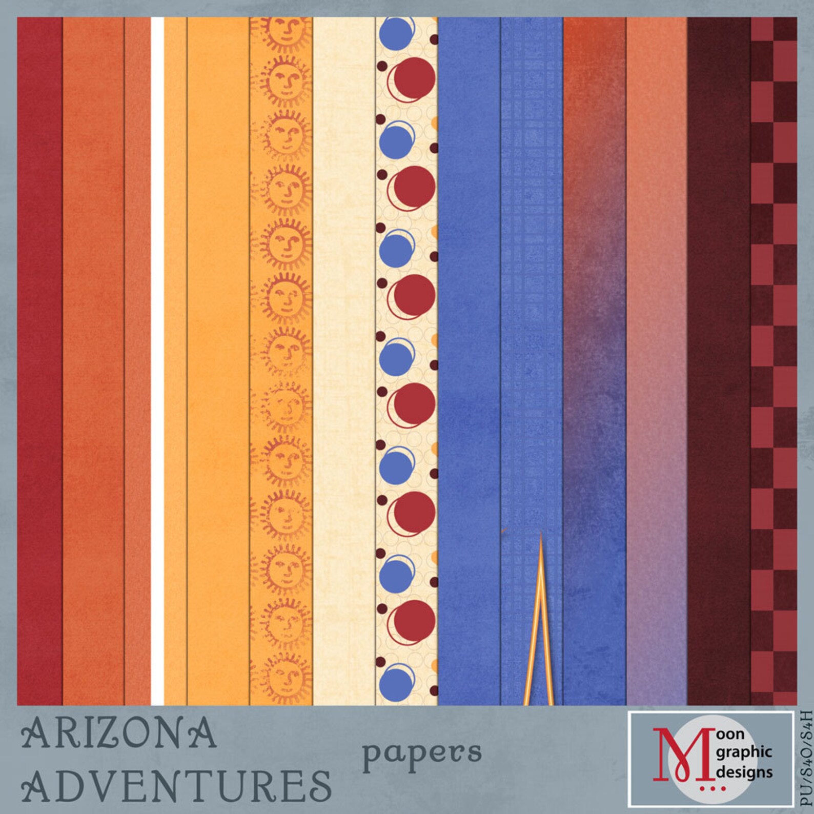 Arizona Travel and Vacation Adventures Digital Scrapbook Kit - Etsy