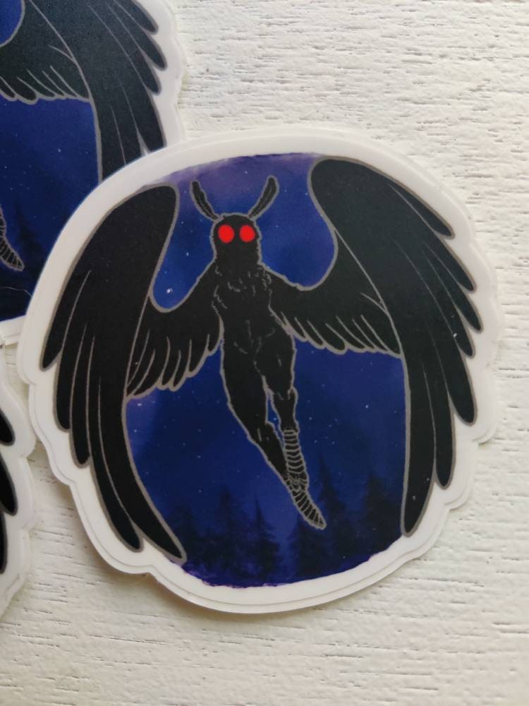 Mothman Sticker - Etsy