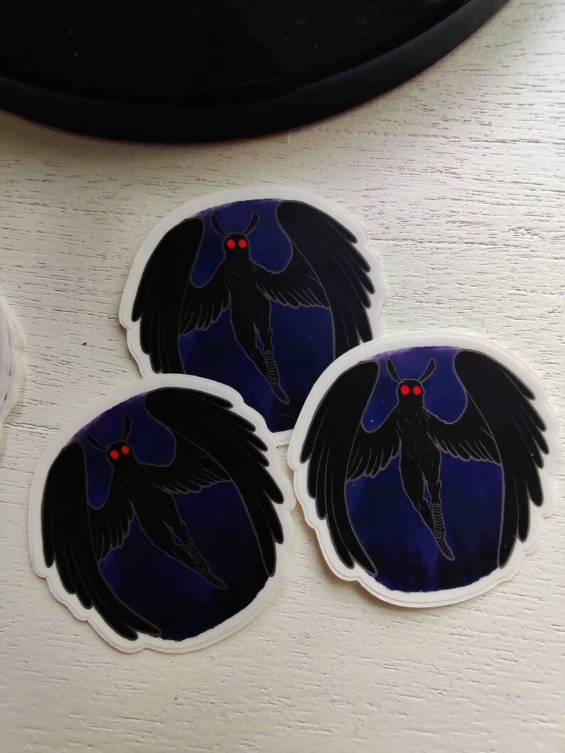 Mothman Sticker - Etsy