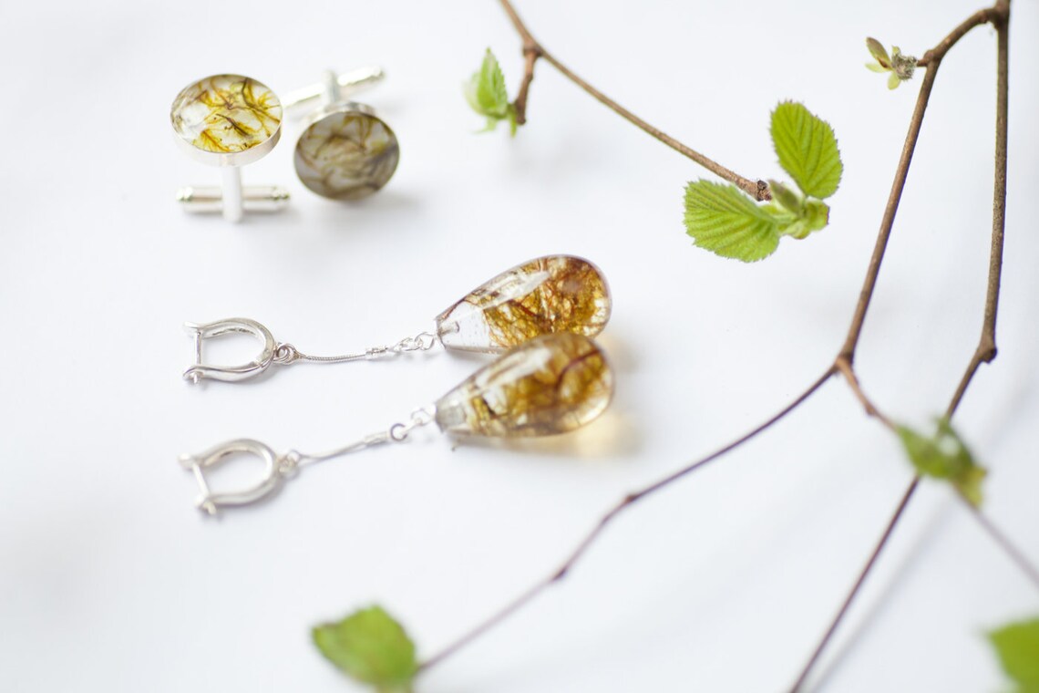 Rustic Bridal Earrings Rustic Wedding Jewelry Teardrop - Etsy