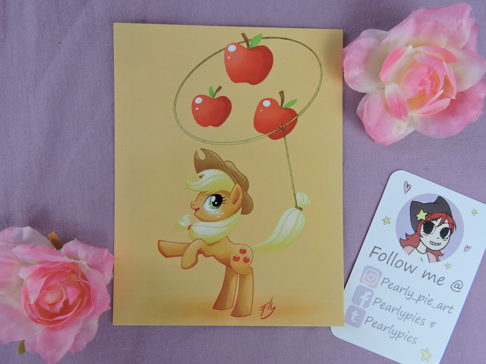 Applejack A6 Postcard Print - Etsy