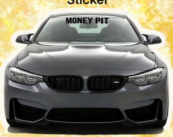 Money Pit Decal - Etsy