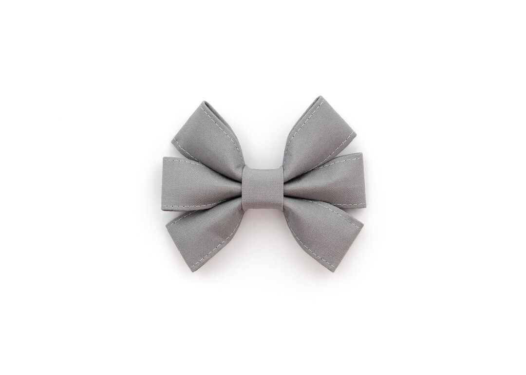 Light Grey - Girly Bow - Etsy