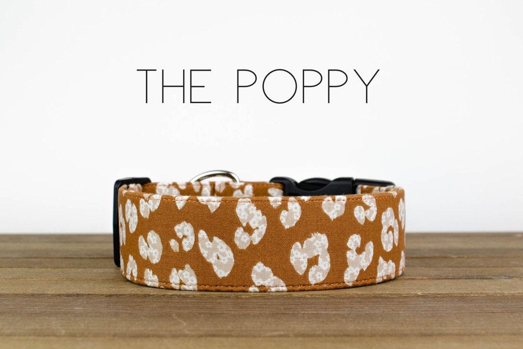 The Poppy Dog Collar - Etsy