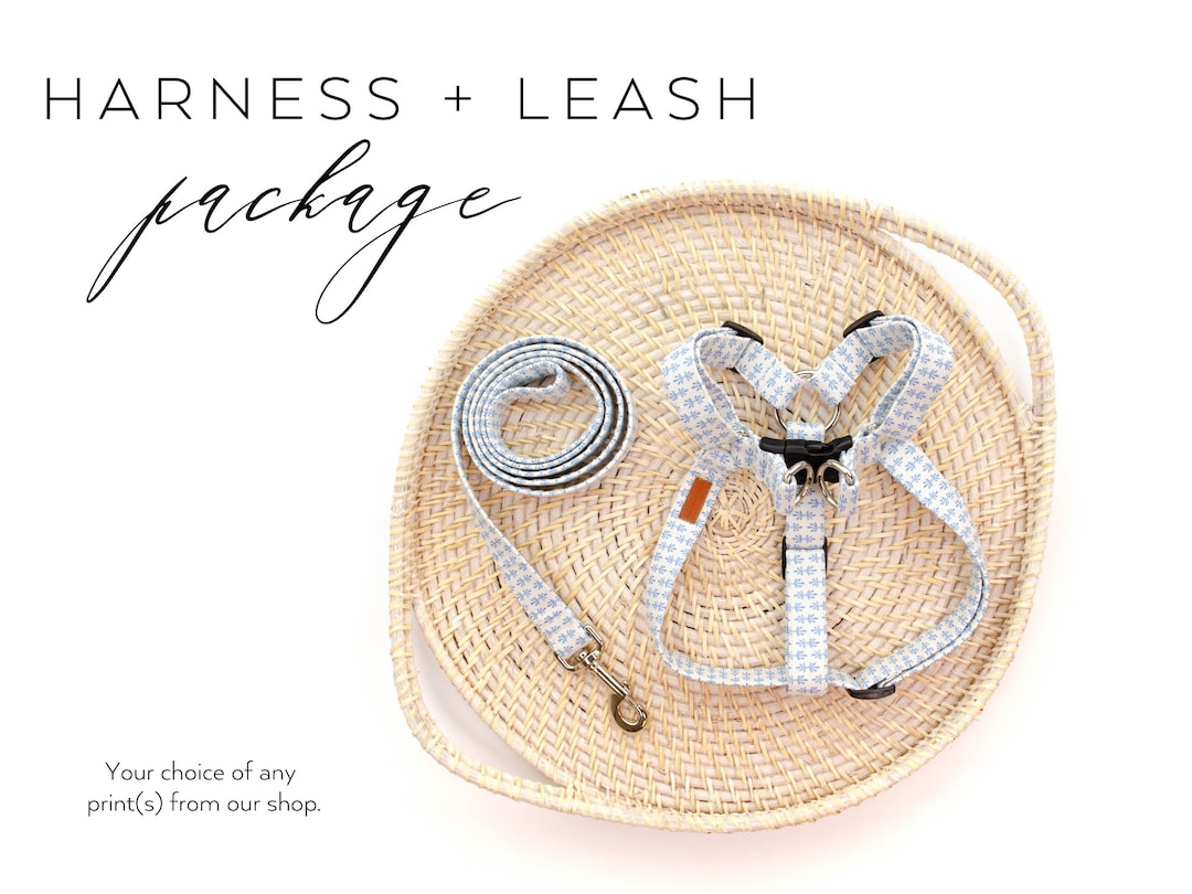 Dog Harness Leash Package please Note the Patterns of Your Choice at ...