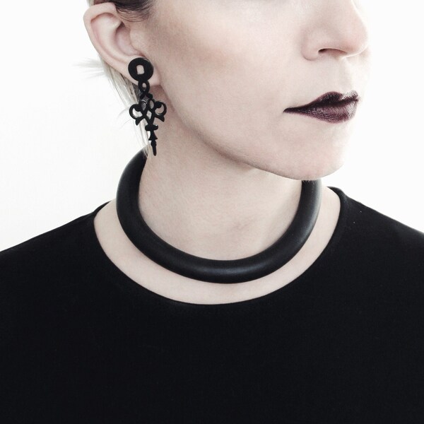 Rubber Necklace - Etsy