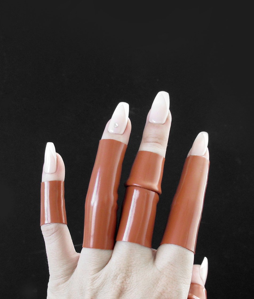 Bold Metropolitan PVC Ring Cuff Street Fashion Jewelry Gift Idea ...