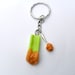 Peanut Butter on Celery Stick Keychain, Great Gift, Kitschy and Cute :D ...
