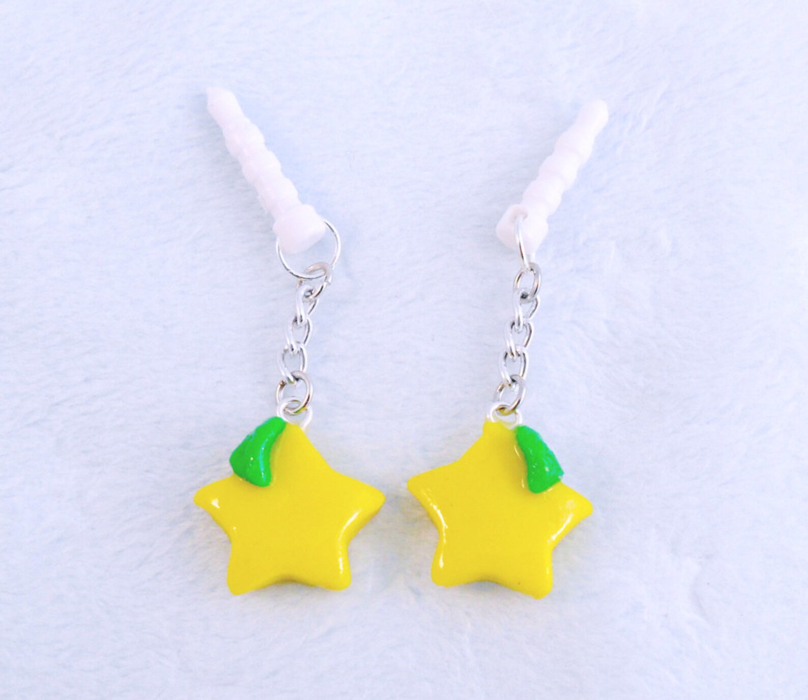 BFF Kingdom Hearts Paopu Fruit Dust Plug Charms 2 for You & A - Etsy