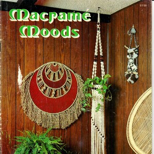 Macrame Moods Pattern Book / Instruction How to / Vintage '70 / 14 Projects / Pdf.book - Etsy