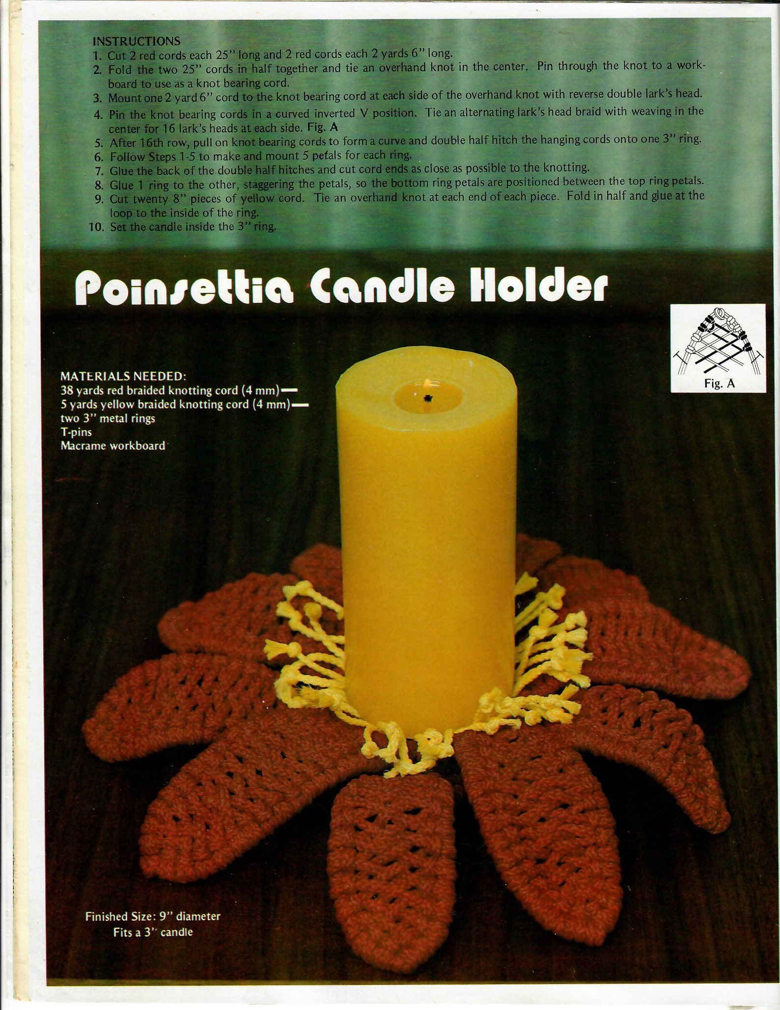 Deck the Halls With Macrame Pattern Book / 70s Vintage Macrame Tutorial How to • Instructions ...