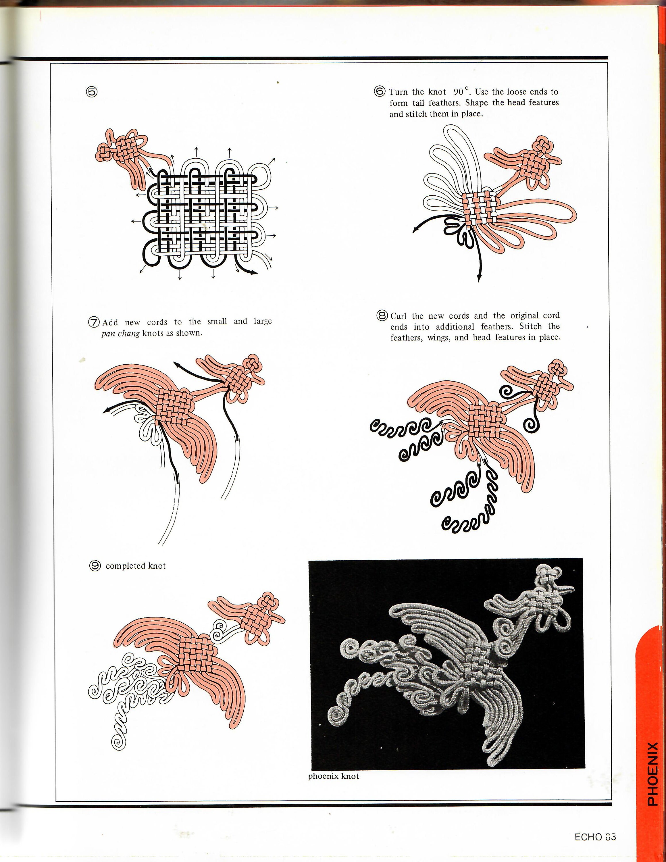 Chinese Knotting by Lydia Chen echo Craft Books Januari 1981 - Etsy