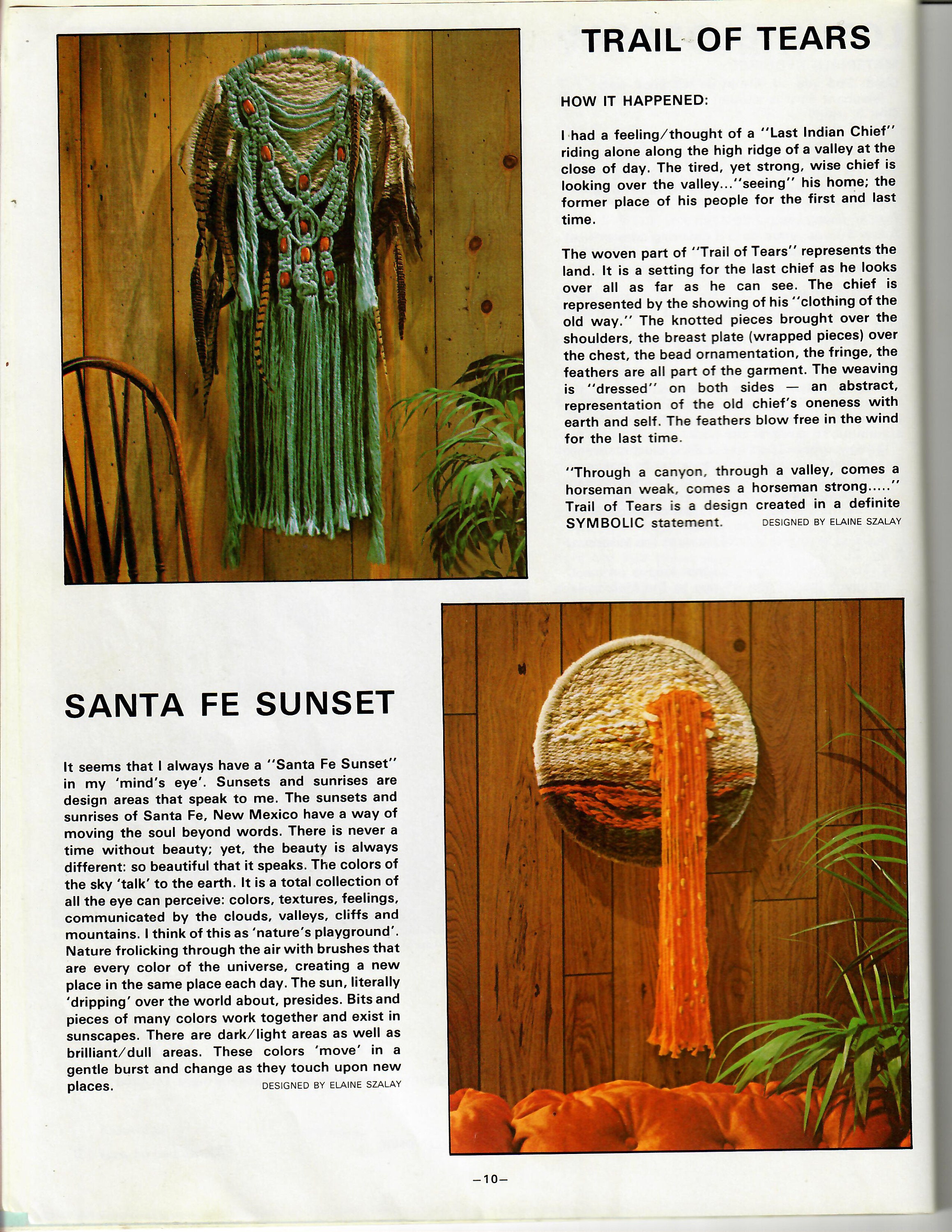 Fiber Form & Fantasy Pattern Book / Vintage '70 / Instructions How to ...