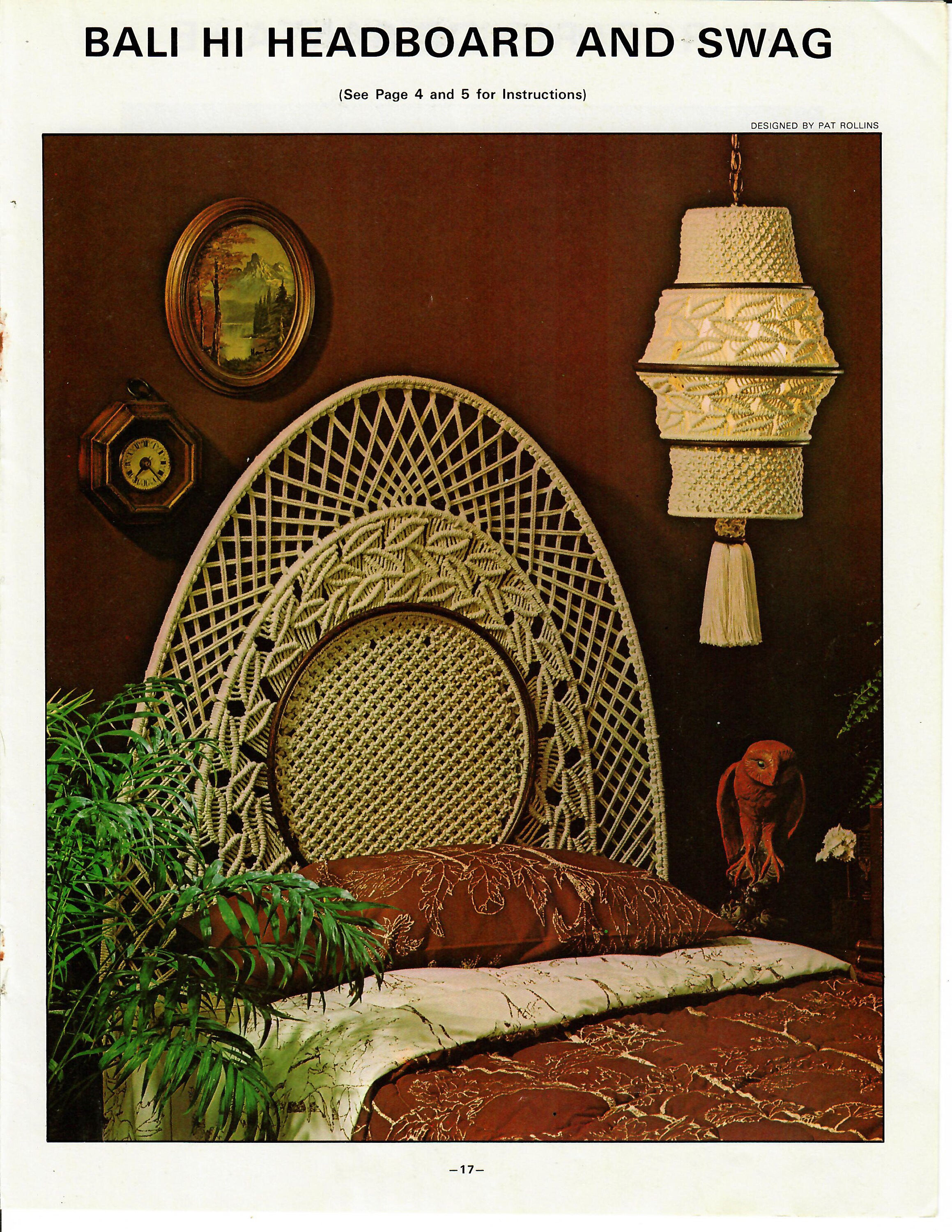Fiber Form & Fantasy Pattern Book / Vintage '70 / Instructions How to ...