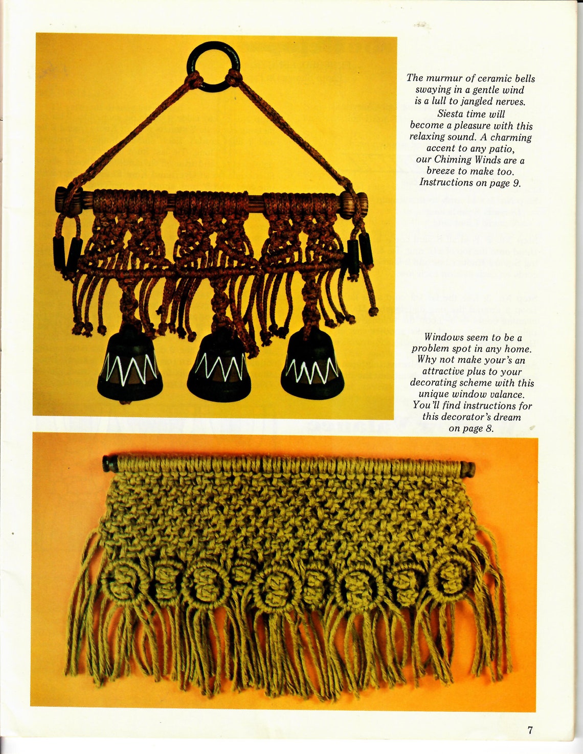 Creative Ideas Made Easy in Macrame Pattern Book / How to Instruction ...