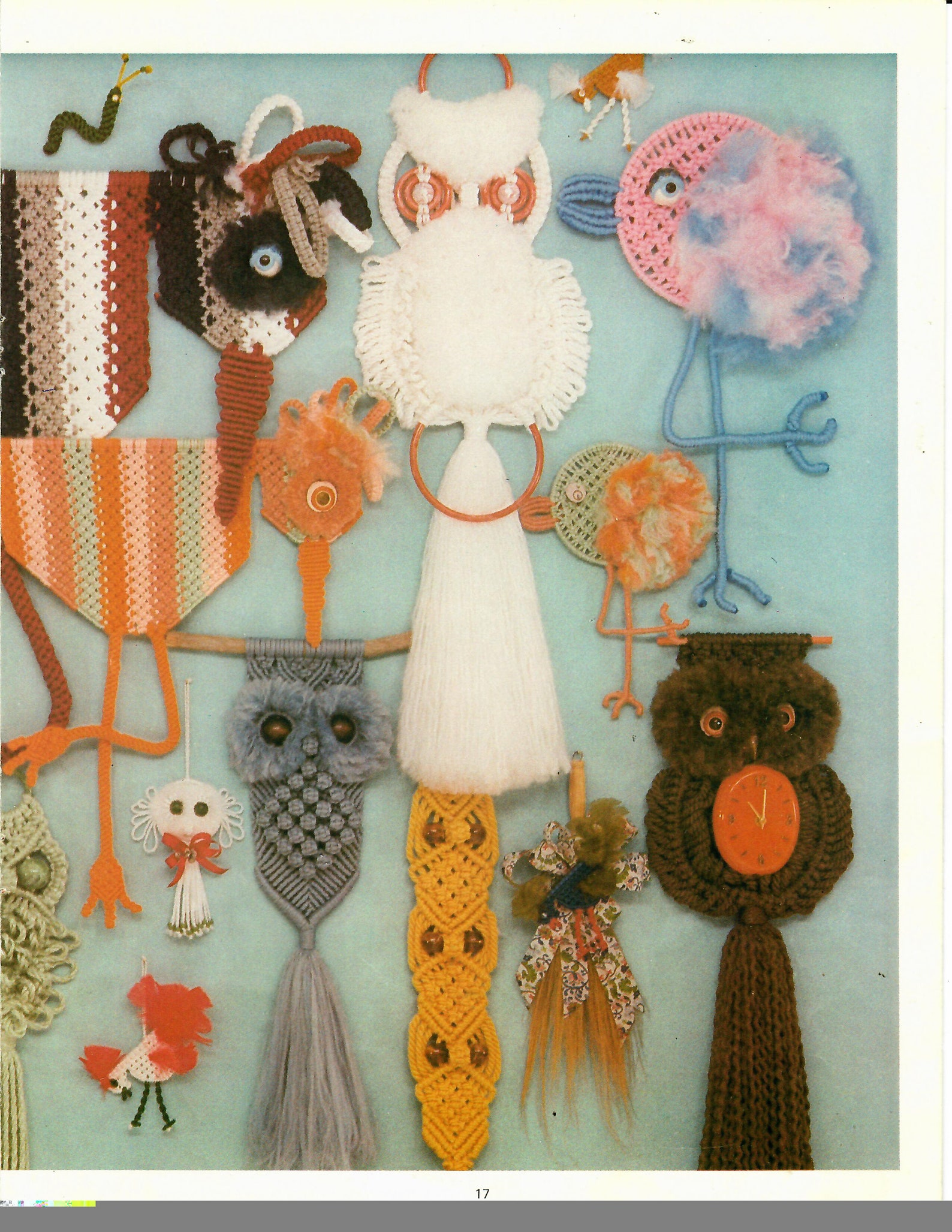 Macrame is for the Birds by Judy Palmer Pattern Book / Vintage '70 ...