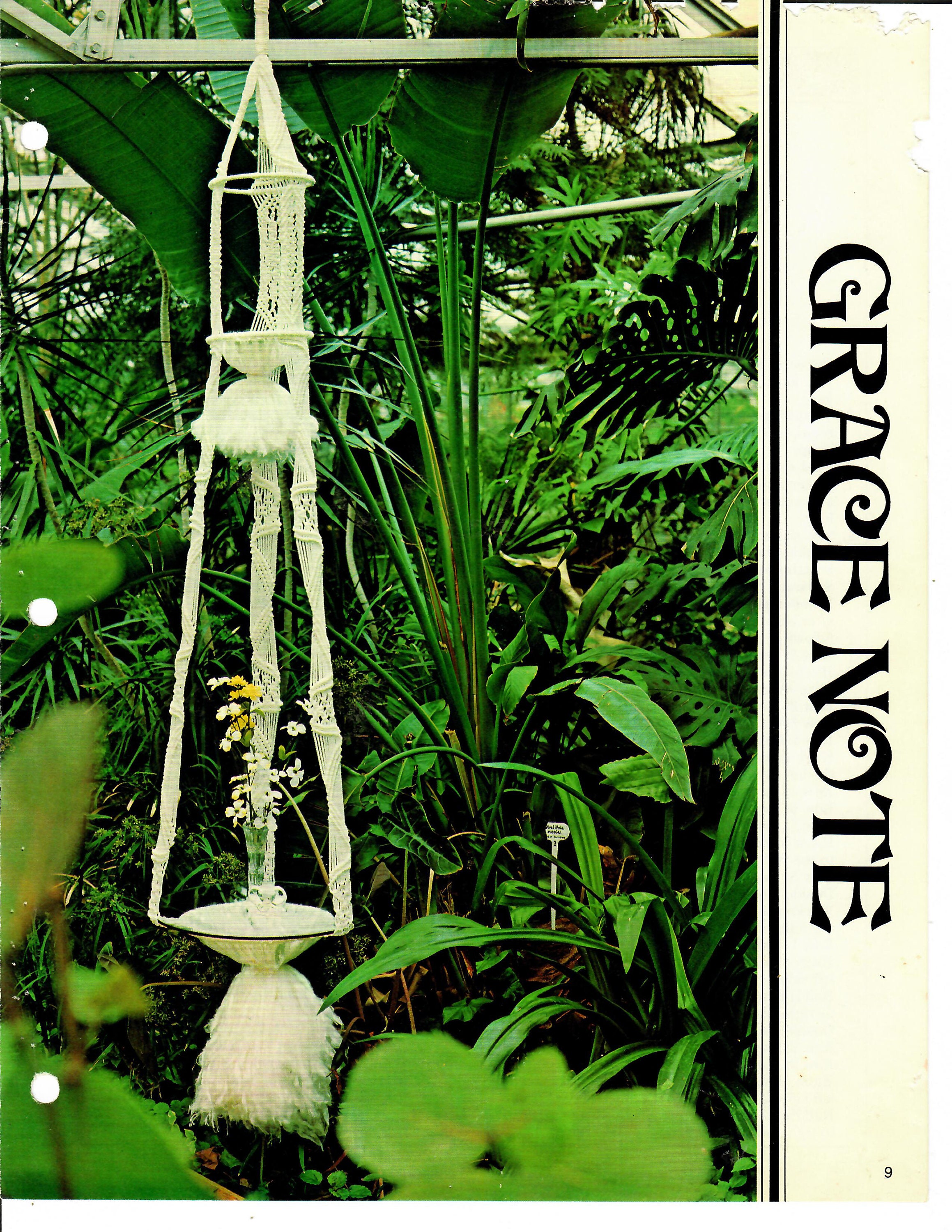 Make a Table in Macrame Pattern Book / Vintage '70 / Instructions How ...