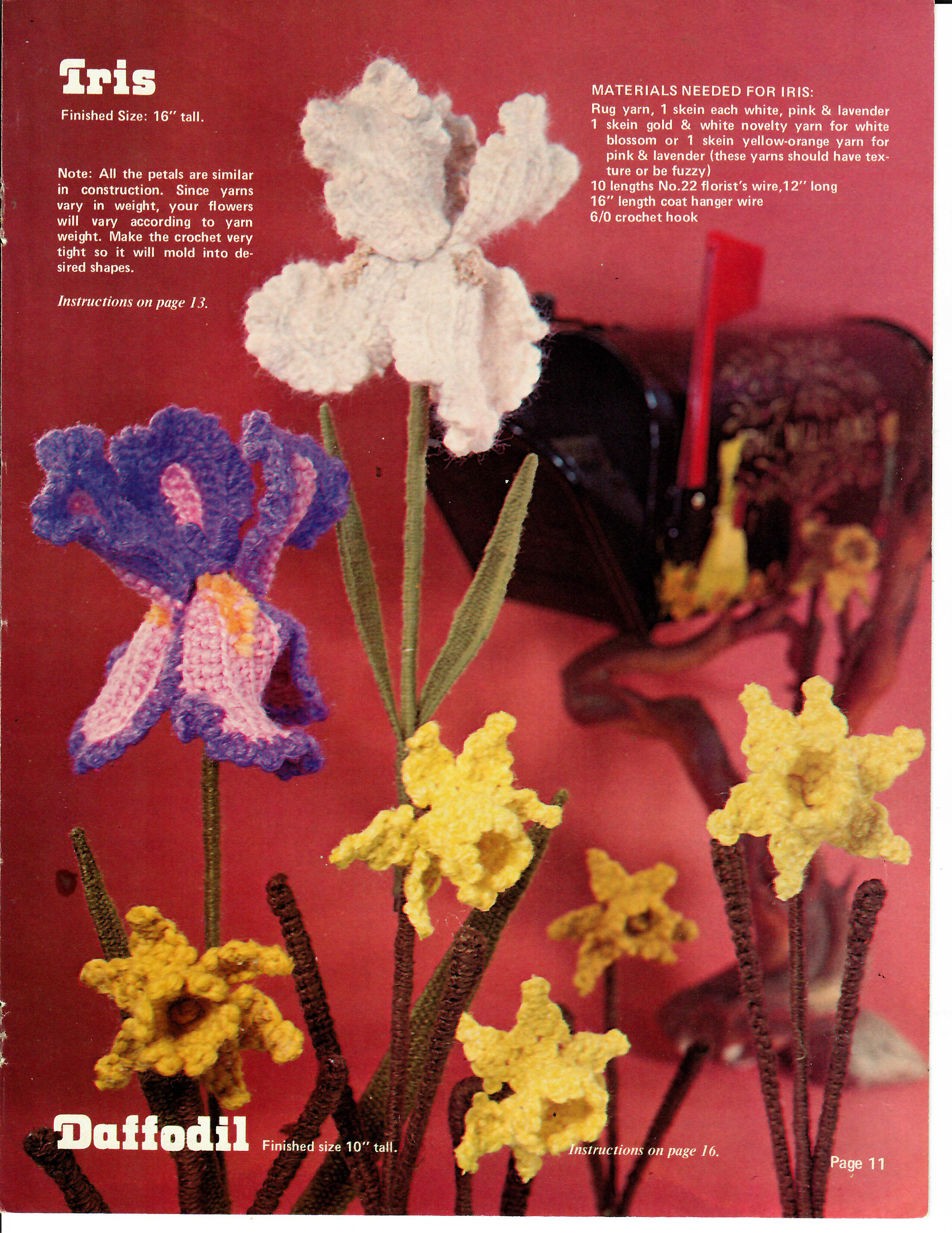 Fiber Flowers Macrame Weaving Crochet Pattern Book / 10 - Etsy