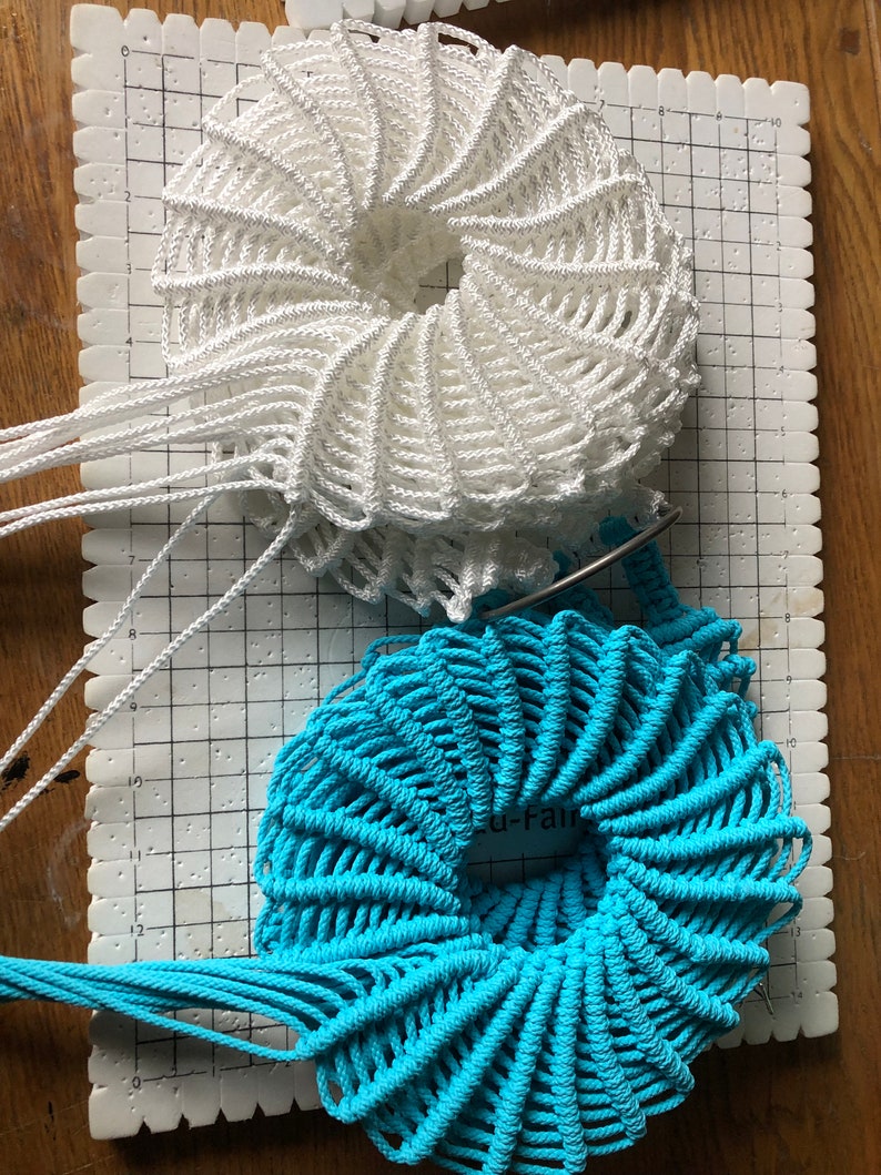 PDF Pattern/tutorial Macrame Wind Chime Double Spiral ENGLISH Only With ...