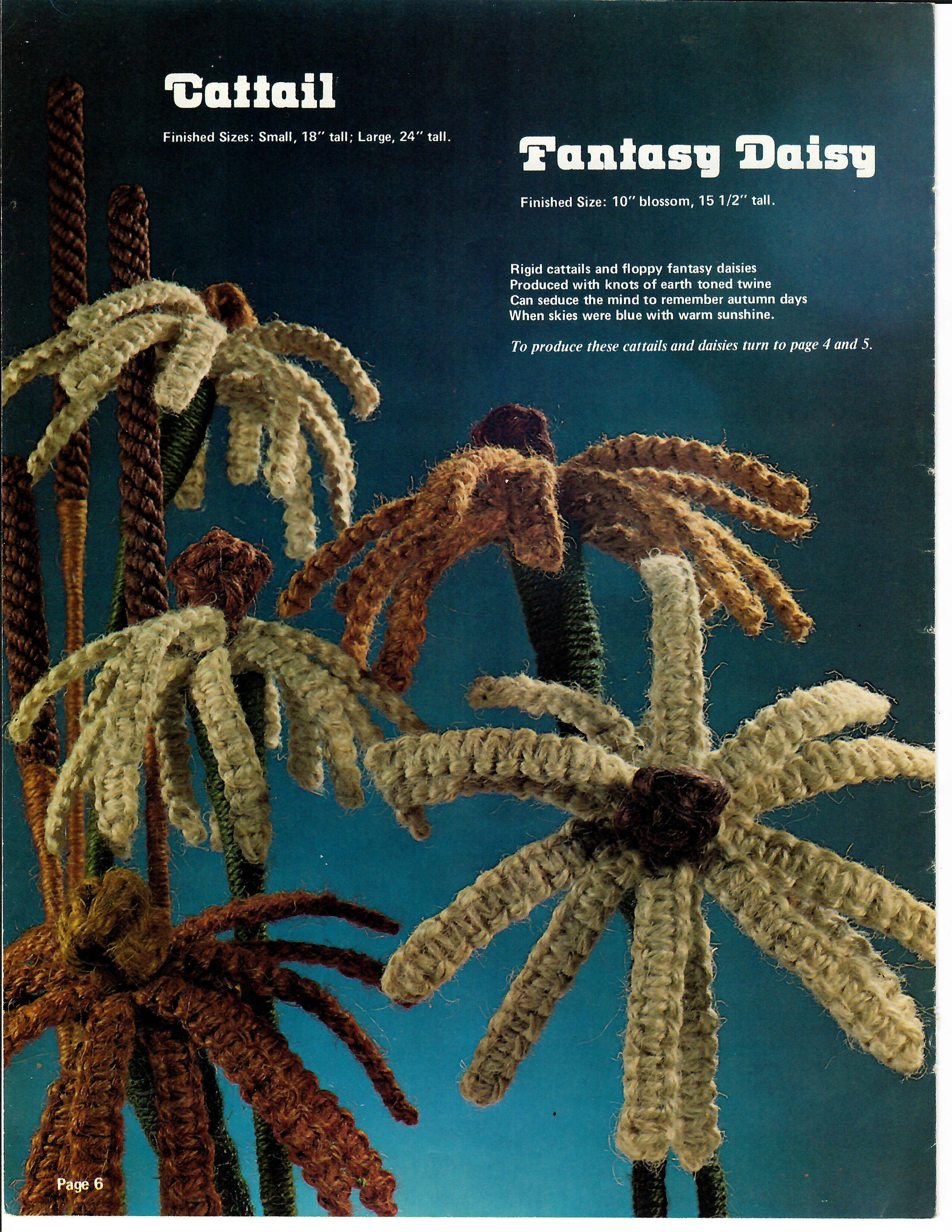 Fiber Flowers Macrame Weaving Crochet Pattern Book / 10 - Etsy