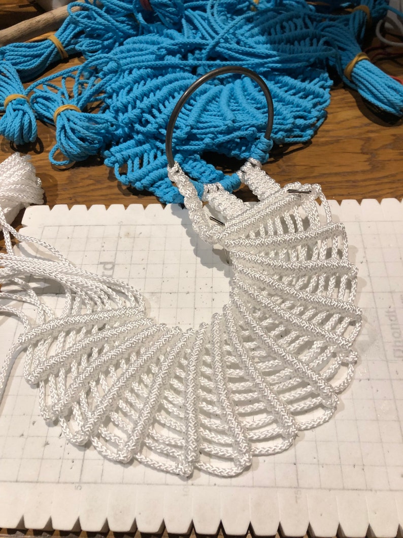 PDF Pattern/tutorial Macrame Wind Chime Double Spiral (ENGLISH Only ...