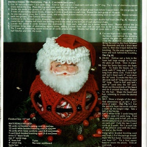 Deck the Halls With Macrame Pattern Book / 70s Vintage Macrame Tutorial How to • Instructions ...