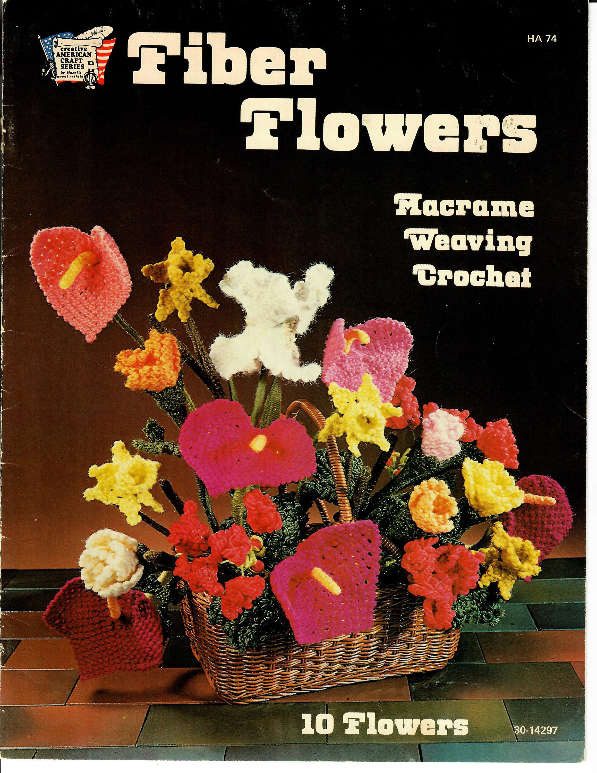 Fiber Flowers Macrame Weaving Crochet Pattern Book / 10 - Etsy