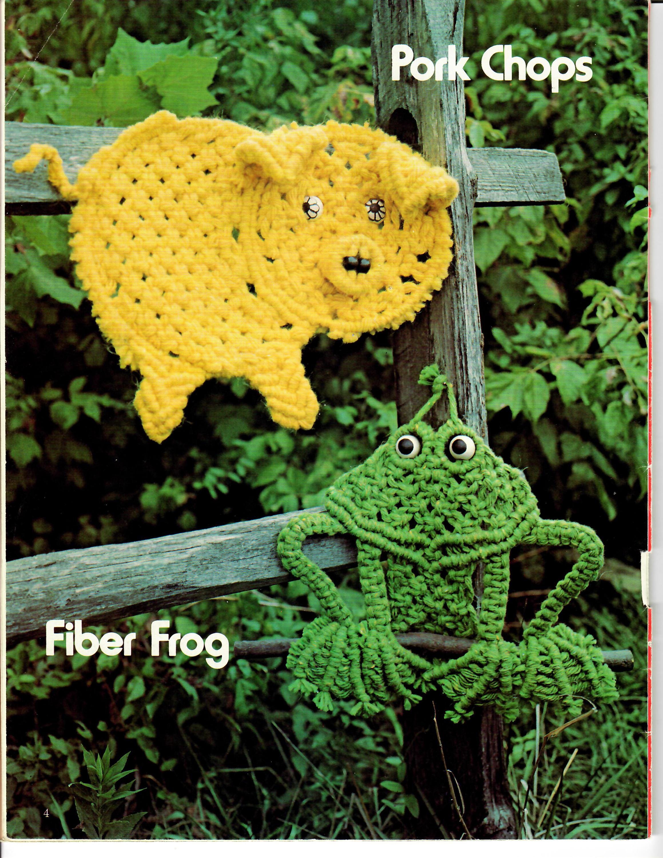 PDF PATTERN / Tutorial Macrame Frog (ENGLISH Only) - Etsy