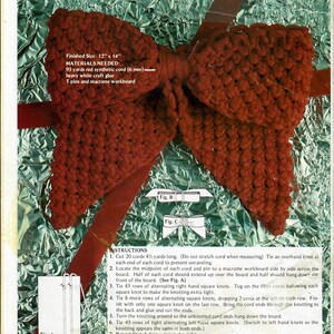 Deck the Halls With Macrame Pattern Book / 70s Vintage Macrame Tutorial How to • Instructions ...