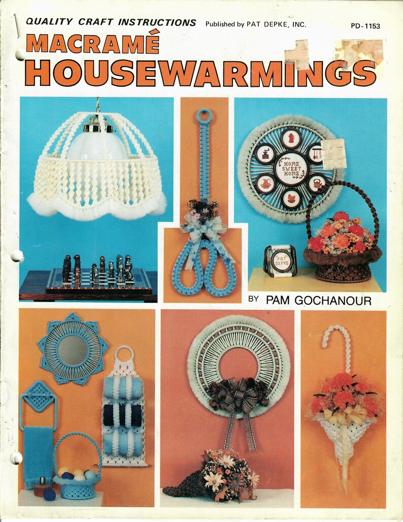 Macrame Pattern / Craft Books / Magazines a Lot Books From - Etsy