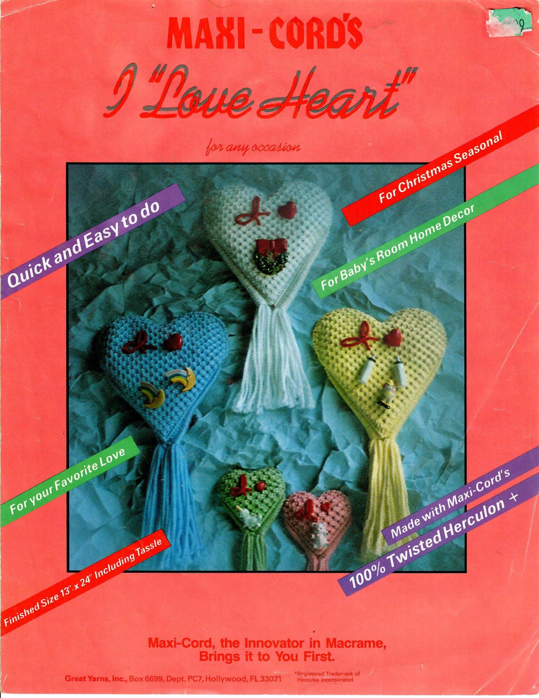 Macrame Pattern / Craft Books / Magazines a Lot - Books From the '70 ...