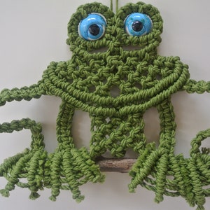 PDF PATTERN / Tutorial Macrame Frog ENGLISH Only - Etsy