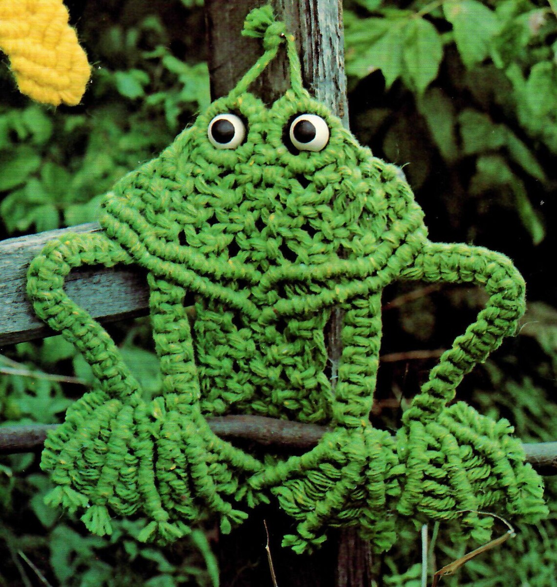 PDF PATTERN / Tutorial Macrame Frog (ENGLISH Only) - Etsy