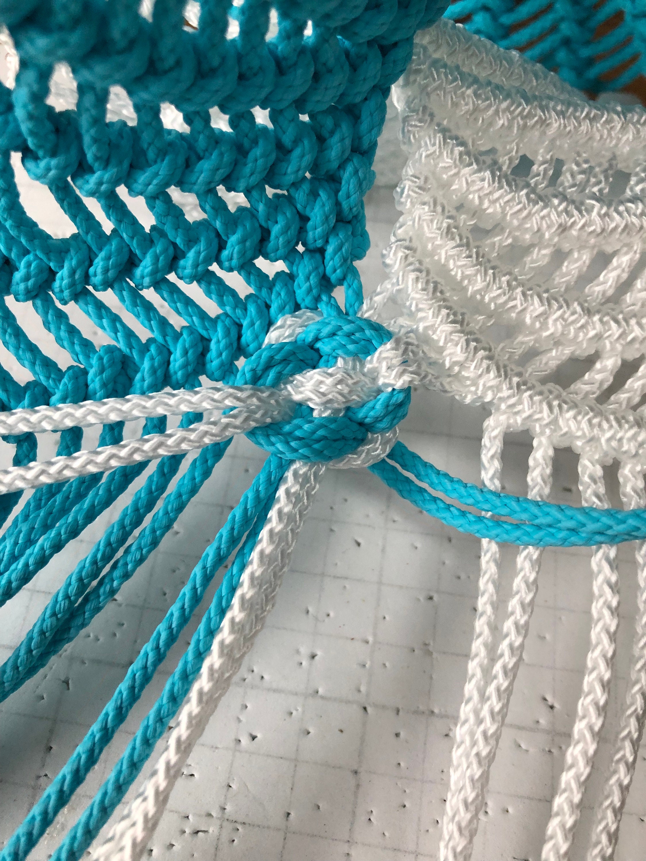 PDF Pattern/tutorial Macrame Wind Chime Double Spiral (ENGLISH Only ...