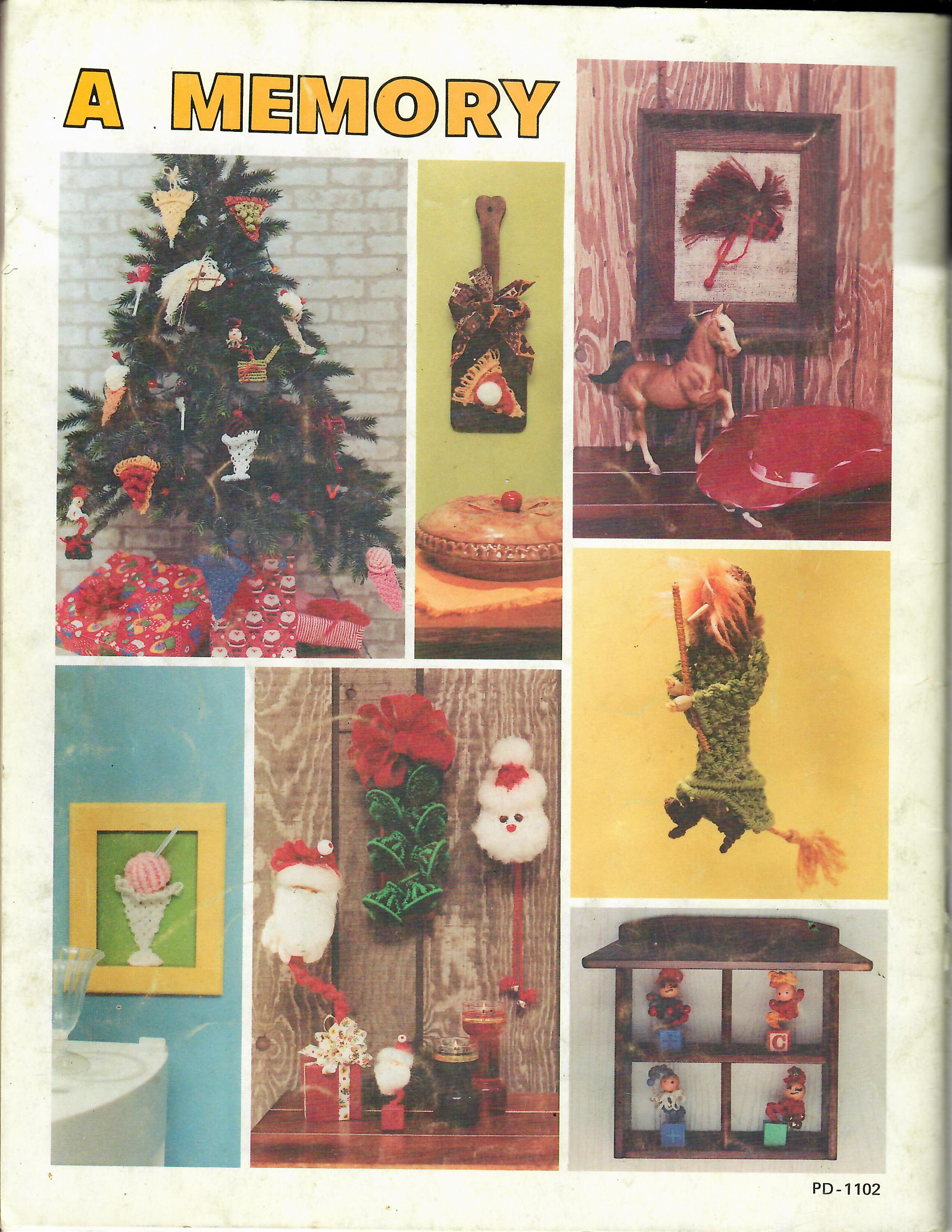 Macrame A Memory by Janice Kress Pattern Book / Vintage 70 / Instruction How to / Pdf. Book - Etsy