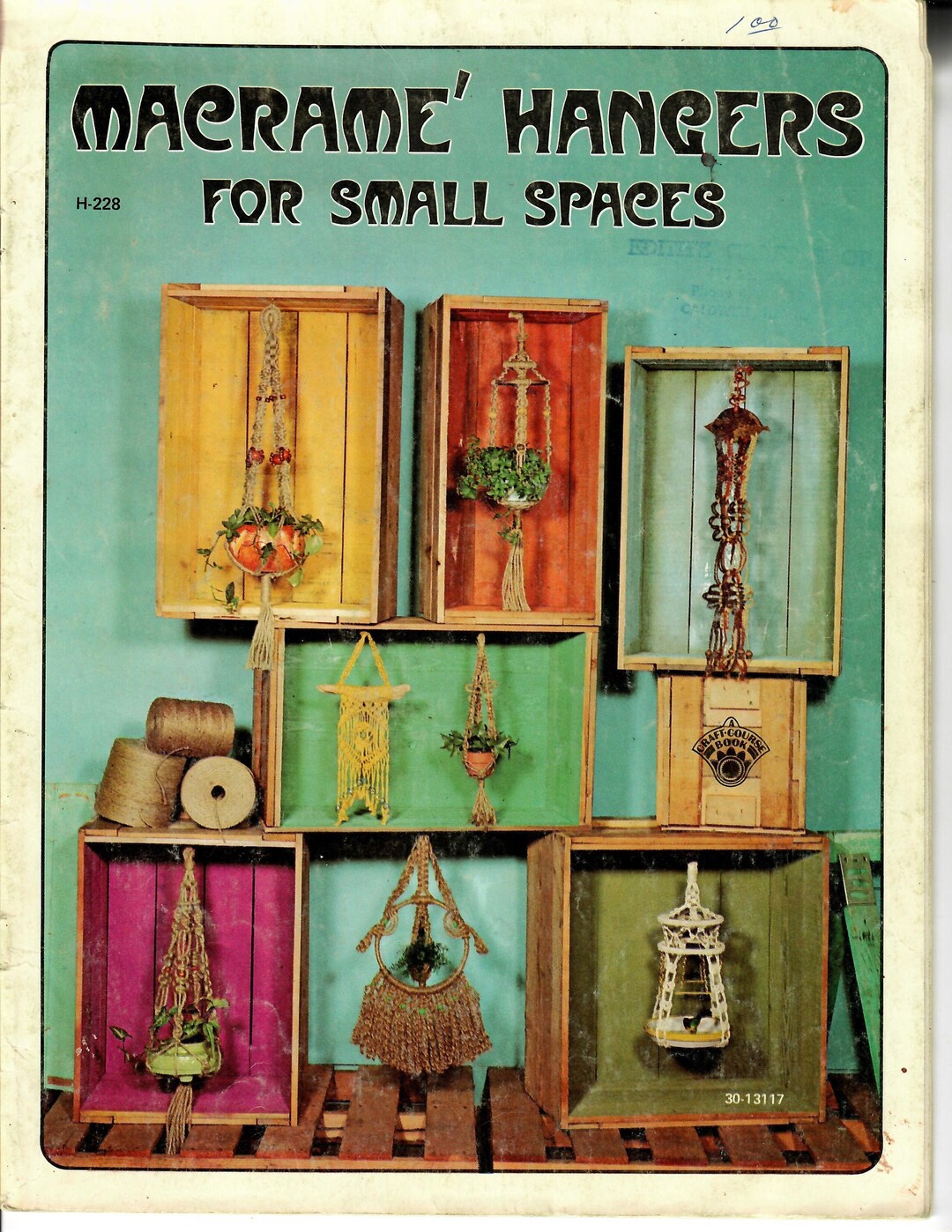 Macrame Hangers for Small Spaces / Vintage '70 / - Etsy