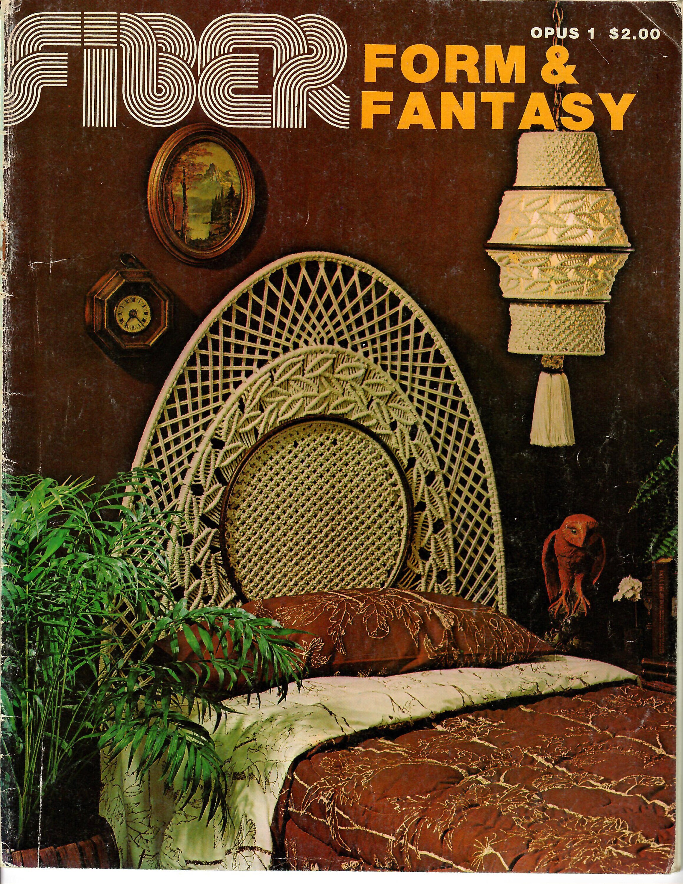 Fiber Form & Fantasy Pattern Book / Vintage '70 / Instructions How to ...
