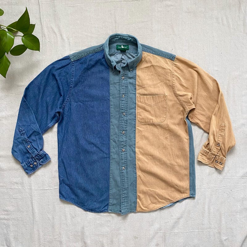 90s Color Block - Etsy