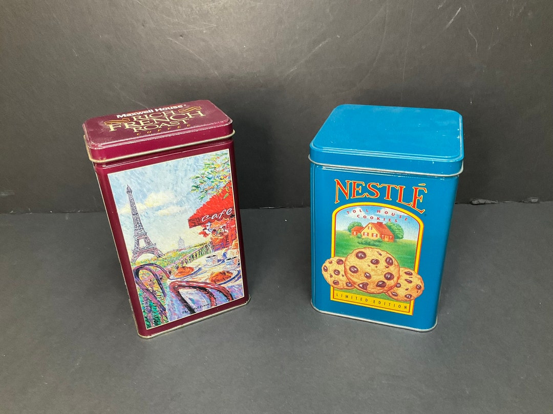 Vintage Advertising Tins - Your Choice - Maxwell House Paris ...