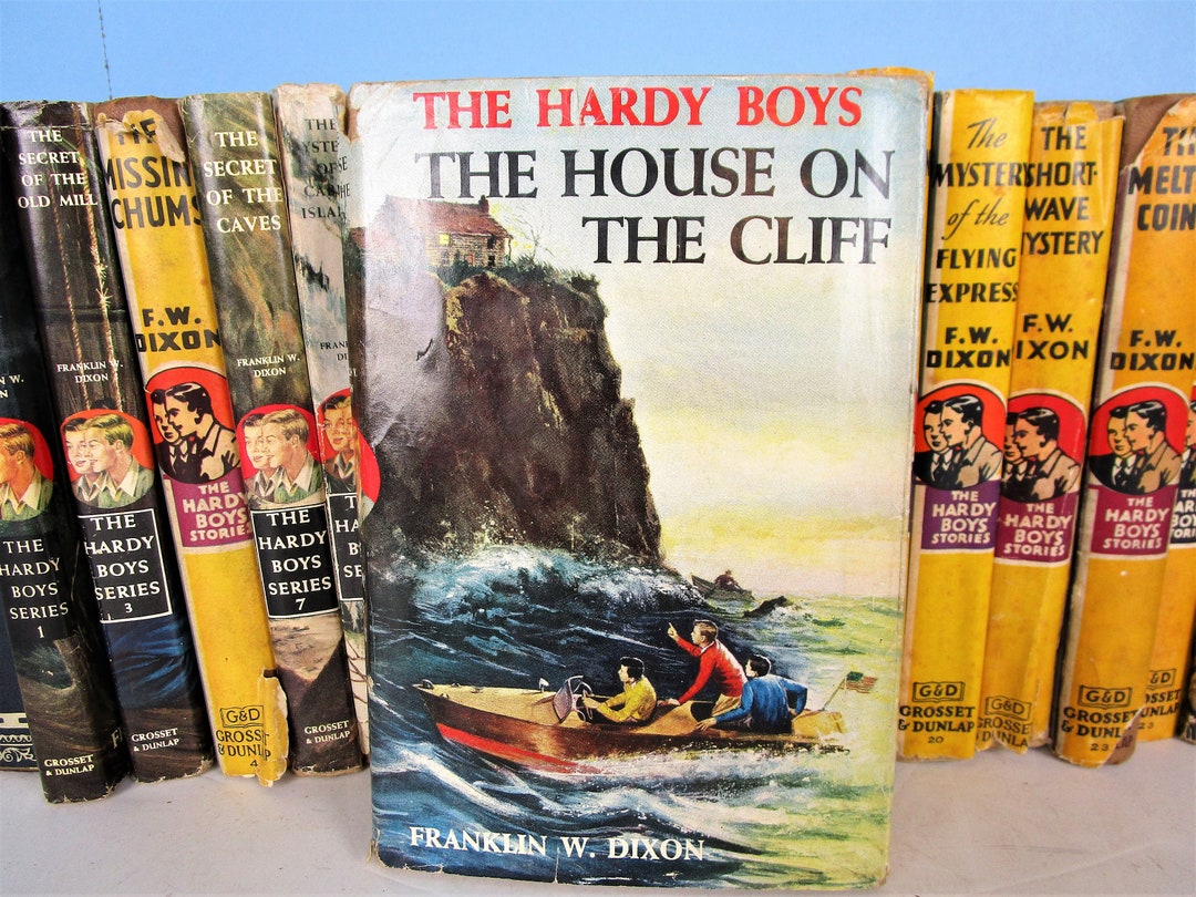 Vintage Hardy Boys "the House on the Cliff" W/dust Jacket - Volume 2 ...