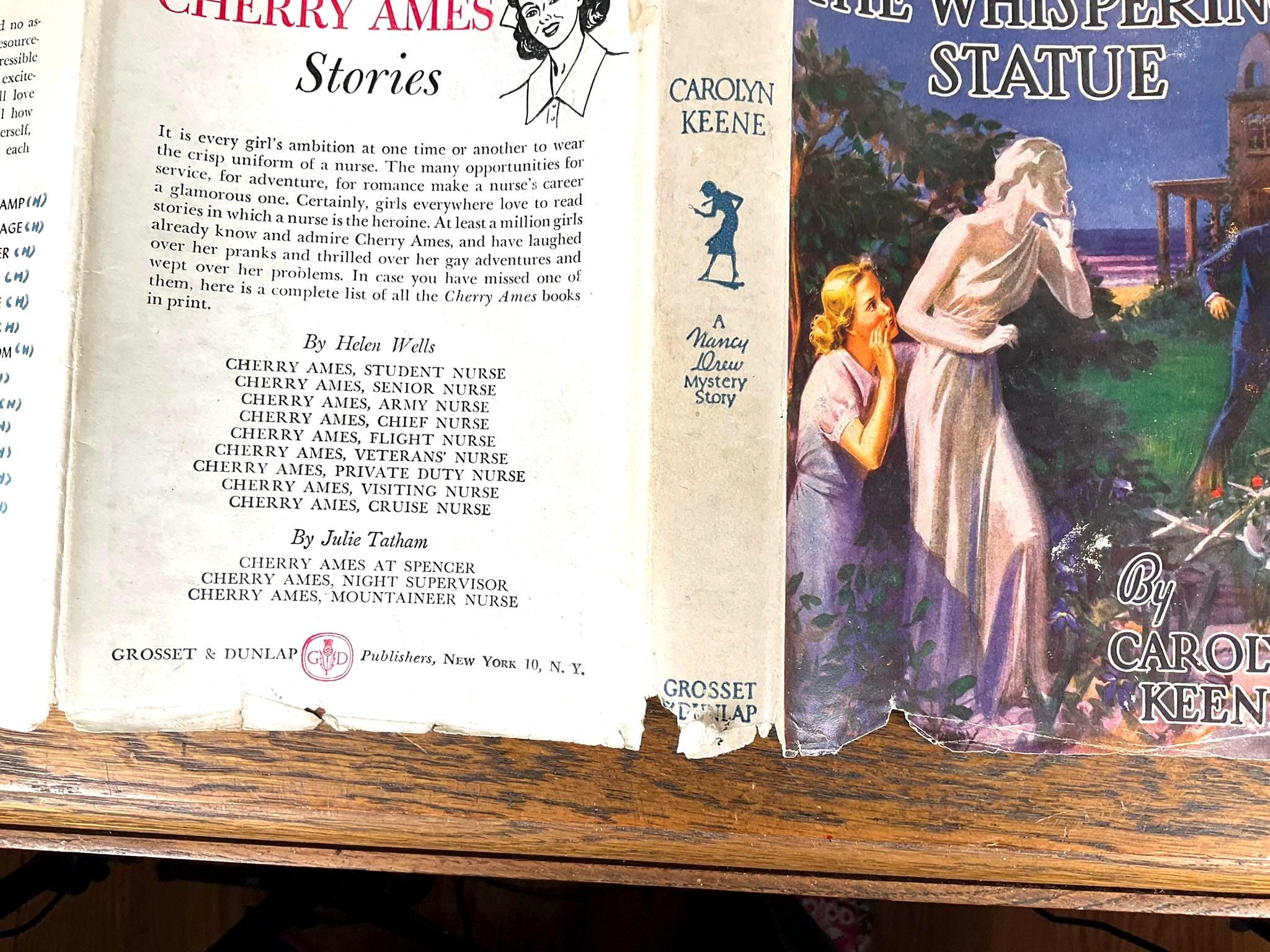 Nancy Drew "the Whispering Statue" W/dust Jacket - Vol. 14 - Carolyn ...